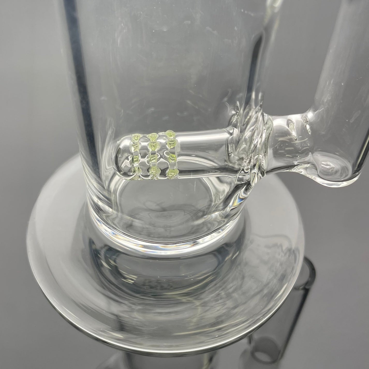 Mimzy Clear Bent Neck Stemline - 14mm – glassology