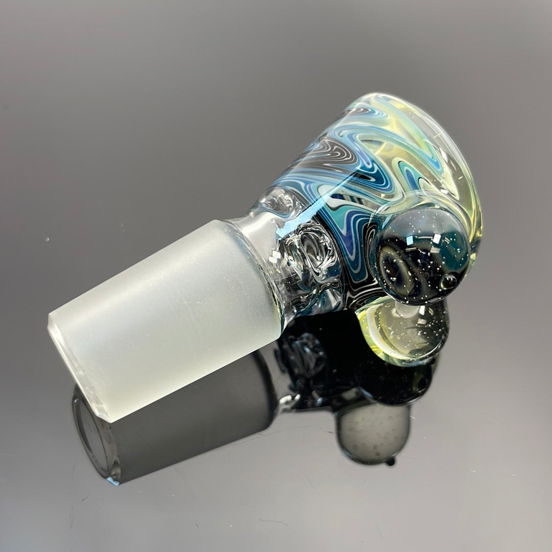 Titz 18mm 4 Hole Line Worked Boob Bowl – glassology