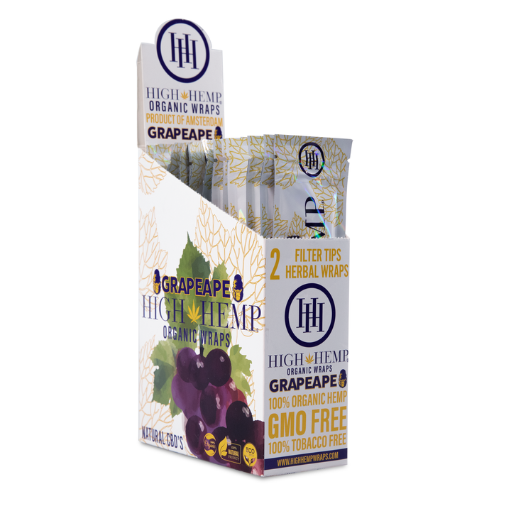High Hemp CBD Wrap Grape Ape Box – glassology